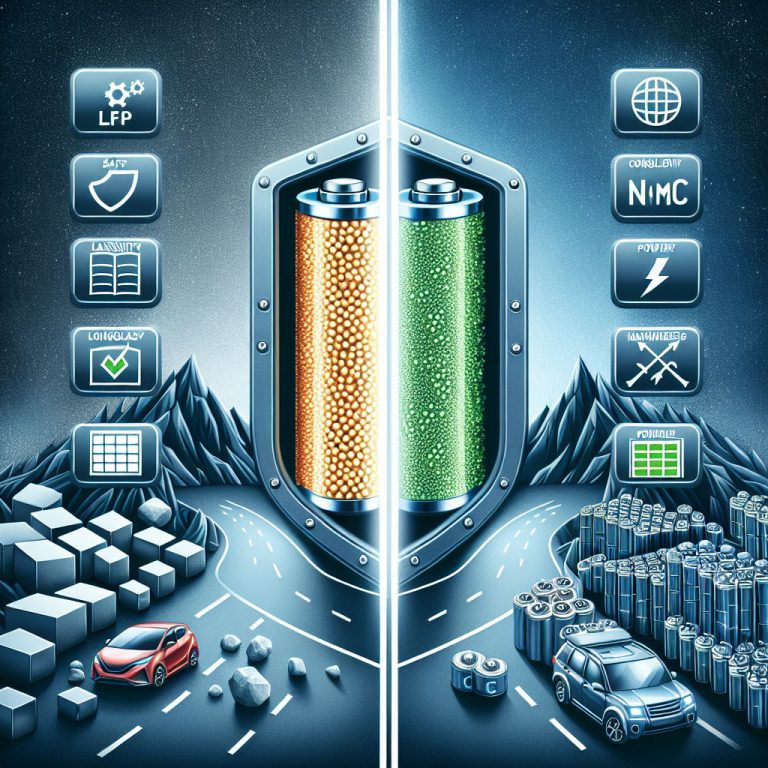 LFP vs. NMC Batteries - EV evolution