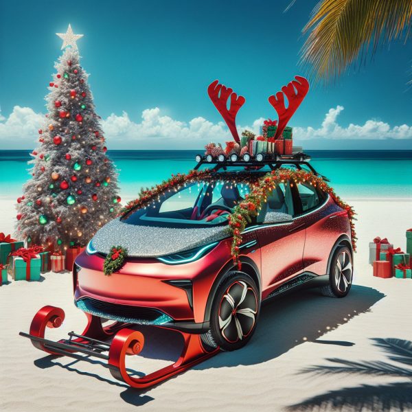 V2L Holiday Hacks: Powering Christmas at the Beach - EV evolution